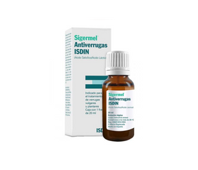 ISDIN® . Sigermel Antiverrugas . 1 Caja de 1Frasco con 20ml – Vida Farma