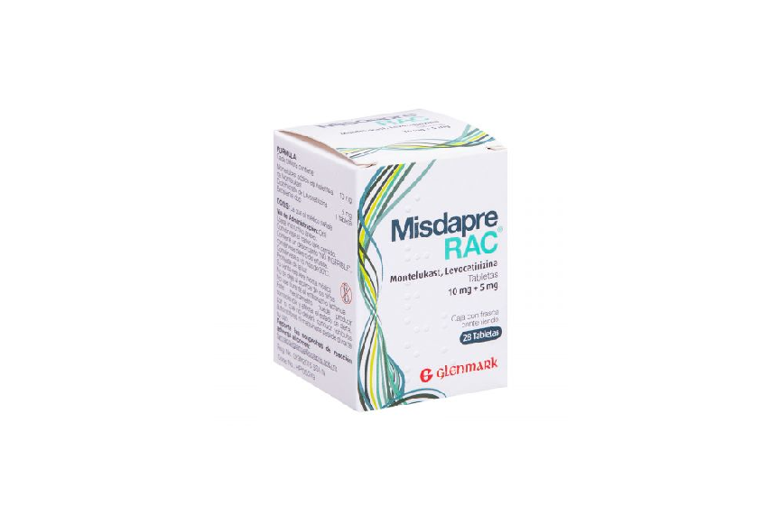 Glenmark . MISDAPRE RAC . 1 Caja de 28Tabletas con 10µg/5mg – Vida Farma