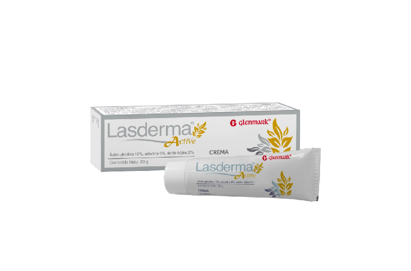 Glenmark® . Lasderma Active . 1 Caja de 1Tubo con 20g – Vida Farma